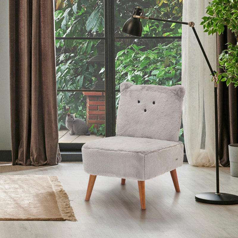 Michael Amini / Kathy Ireland Home Designs Silicon Kitten Novelty Kids ...