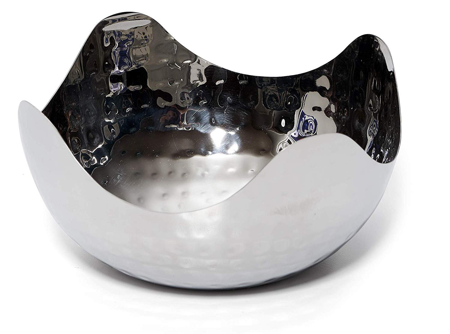 Orren Ellis Gaddy Hammered Serving Bowl | Wayfair