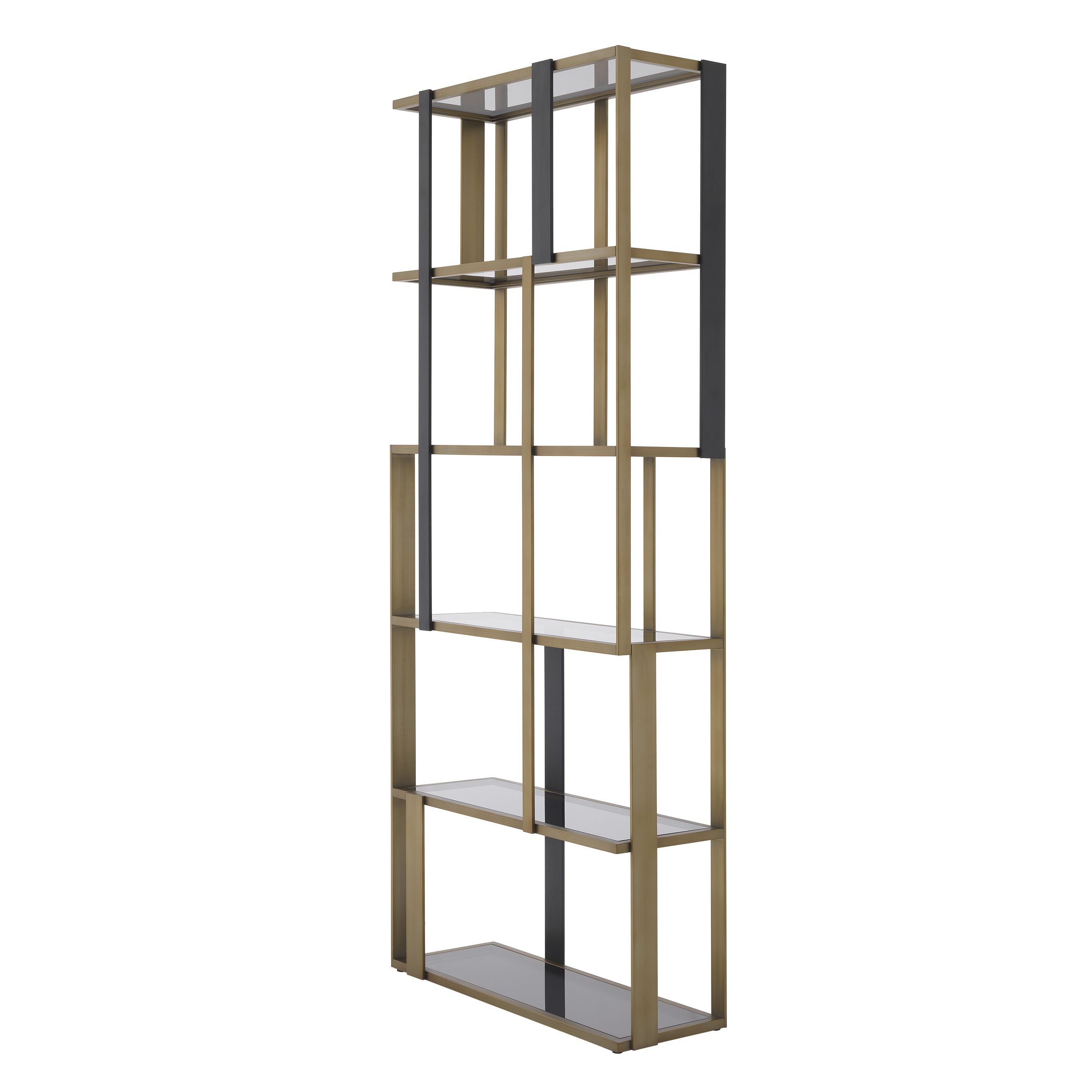 Eichholtz 95" H x 39" W Metal Etagere Bookcase | Wayfair