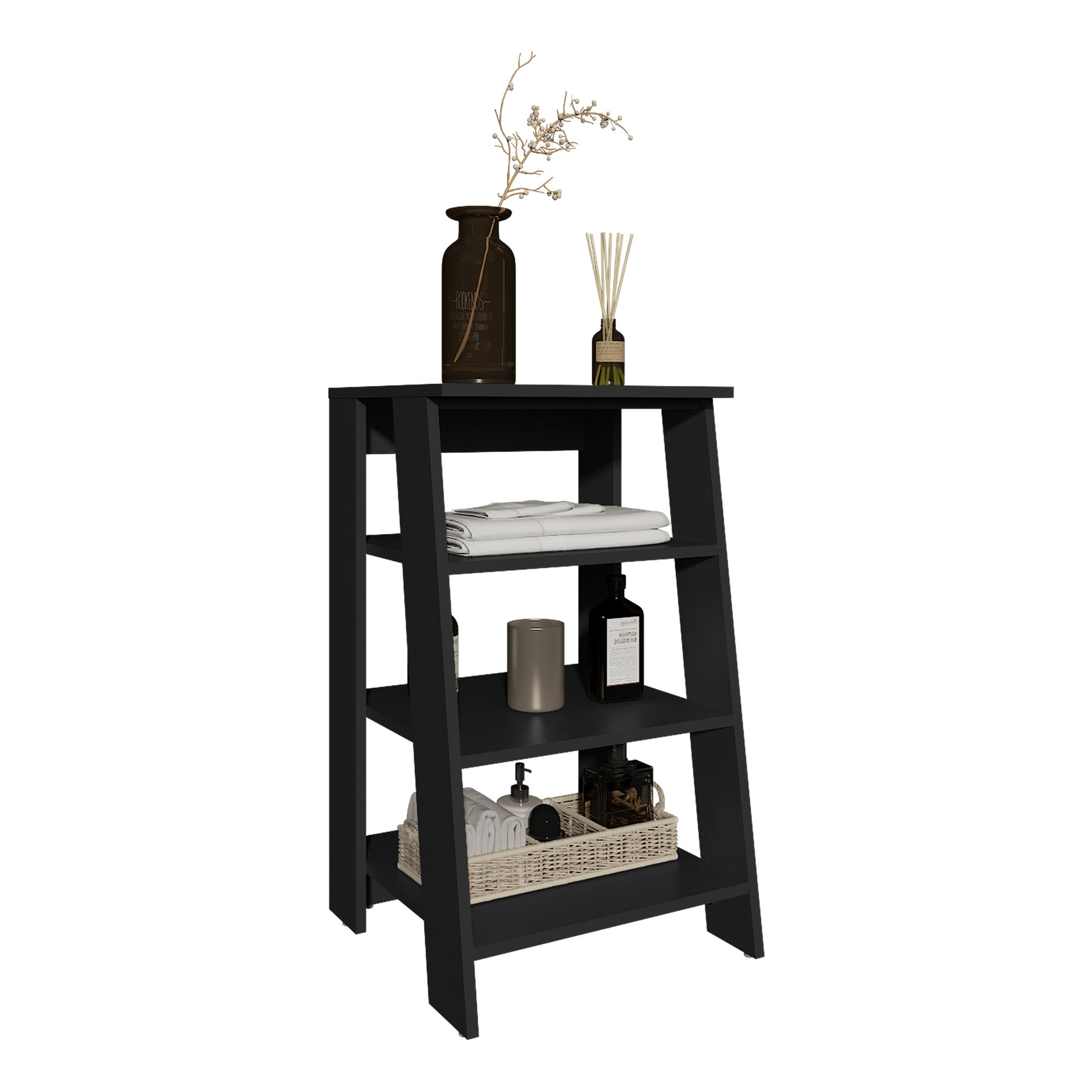 Latitude Run® 30" High Shelf, Black - Modern And Functional For Home ...