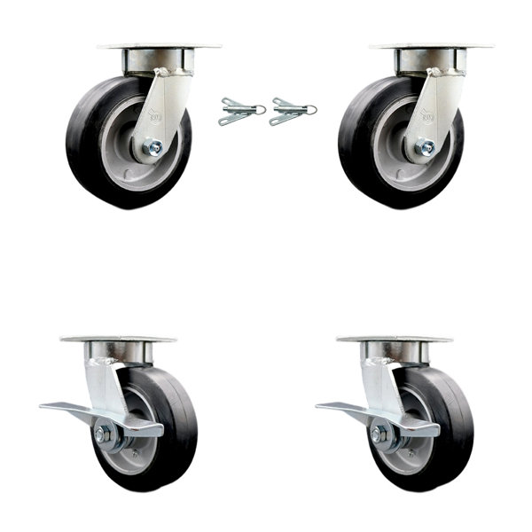 Service Caster Caster Set | Wayfair