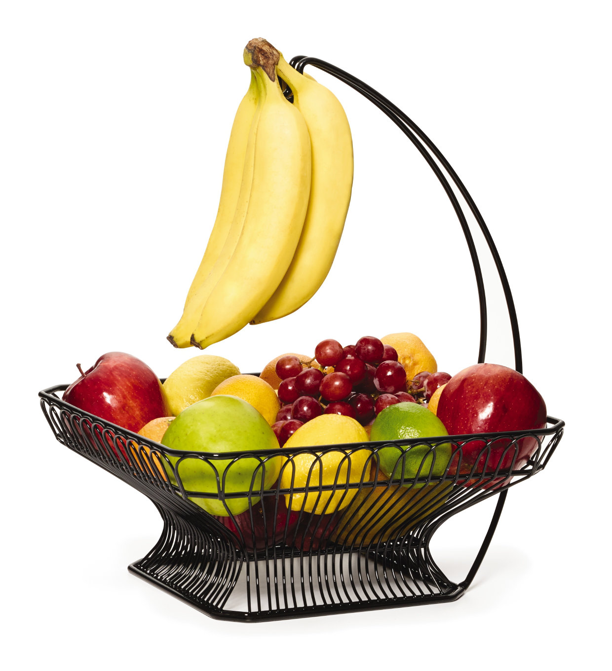 Gourmet Basics by Mikasa French Countryside Metal Fruit Basket with ...