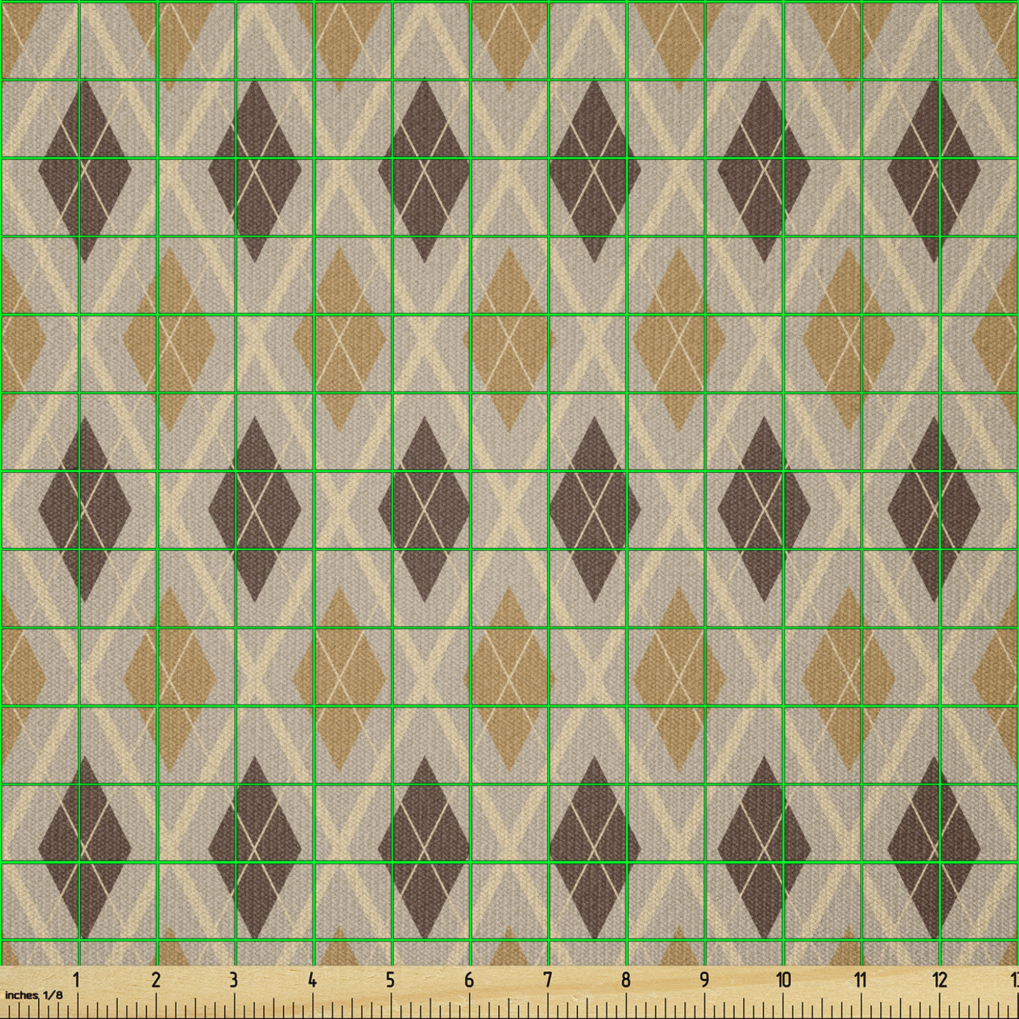 East Urban Home Debernardo Classical Traditional Argyle Inspired ...