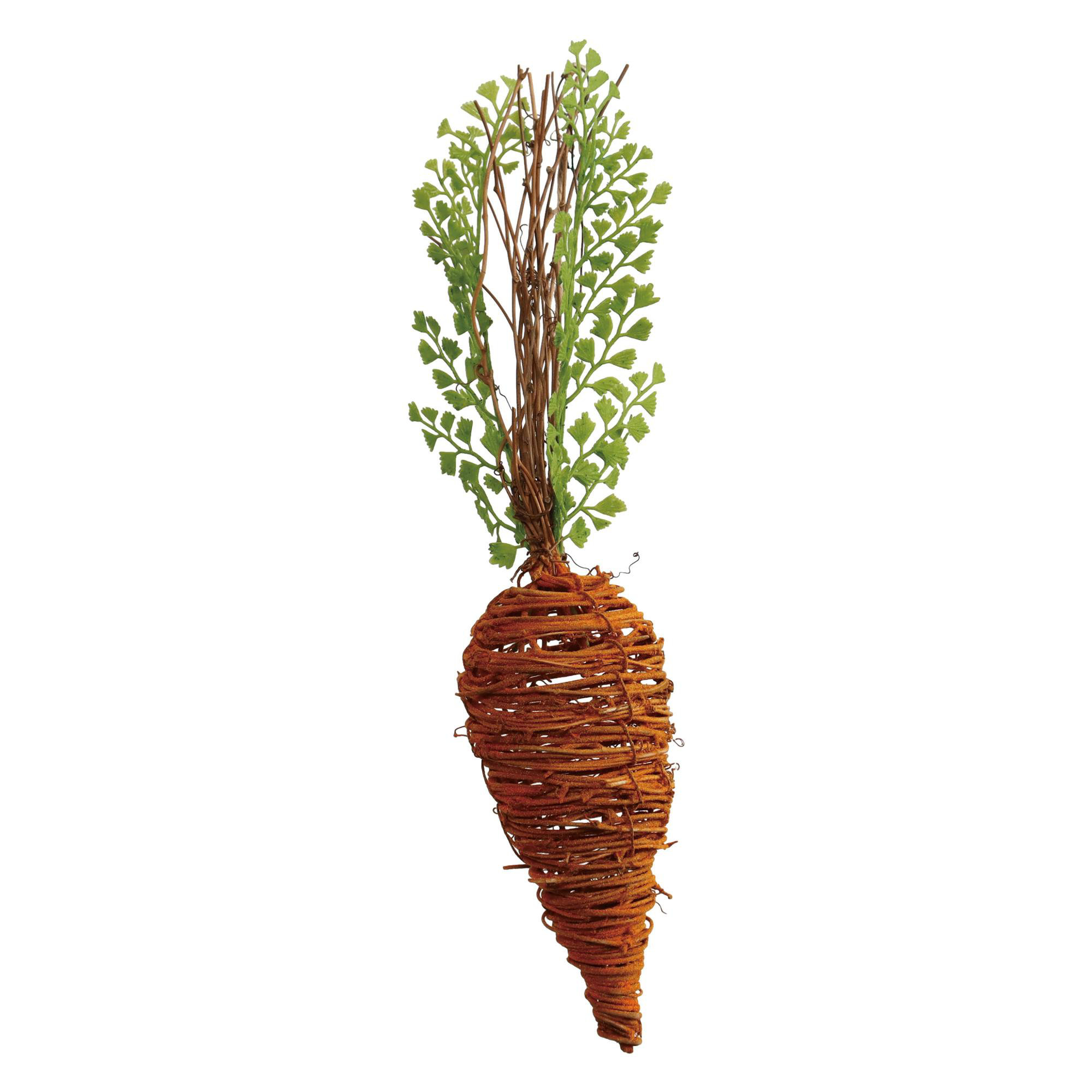 The Holiday Aisle® Rattan Carrot Home Decorations Easter | Wayfair