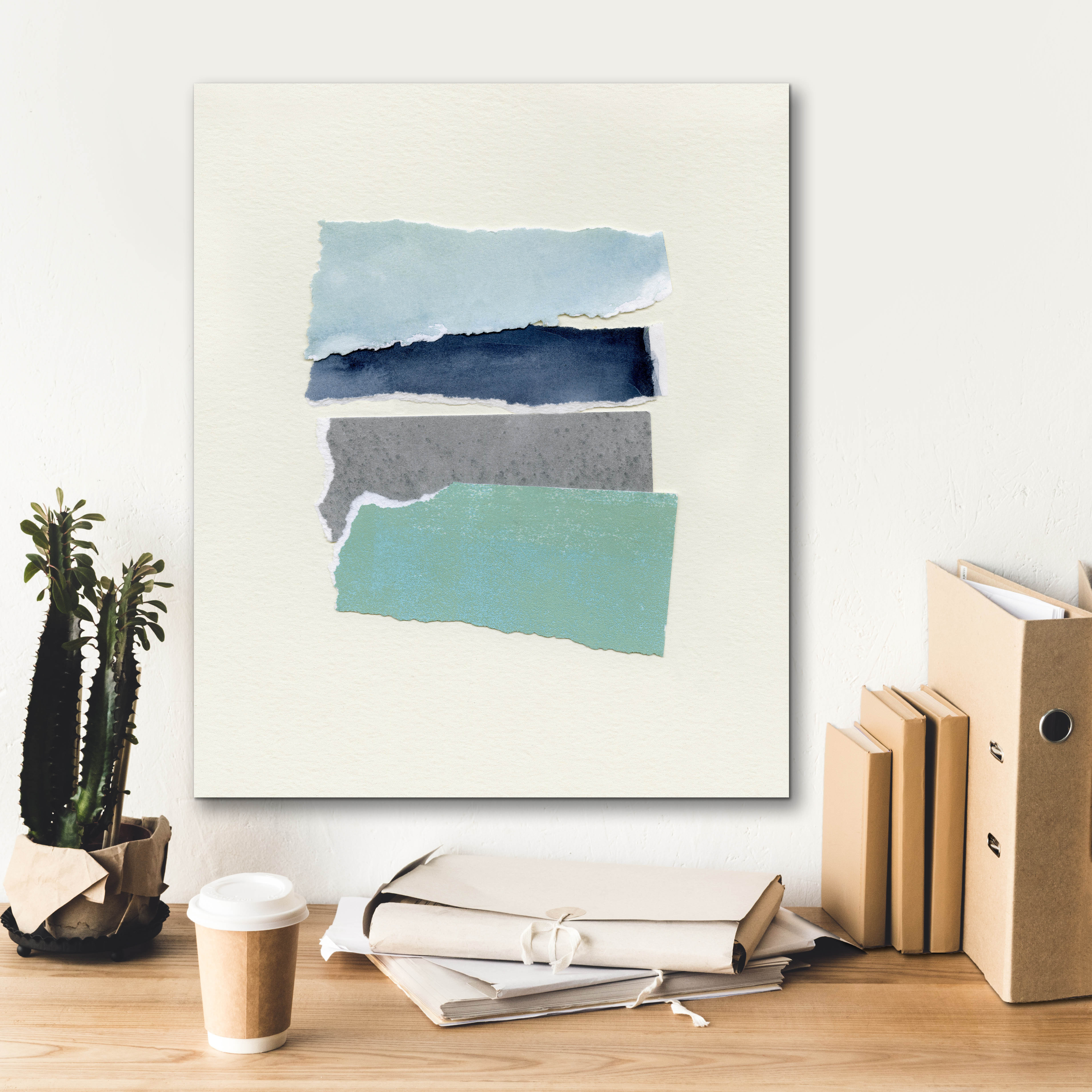 Epic Graffiti 'Seaside Color Study 4' by Emma Caroline Canvas Wall Art ...