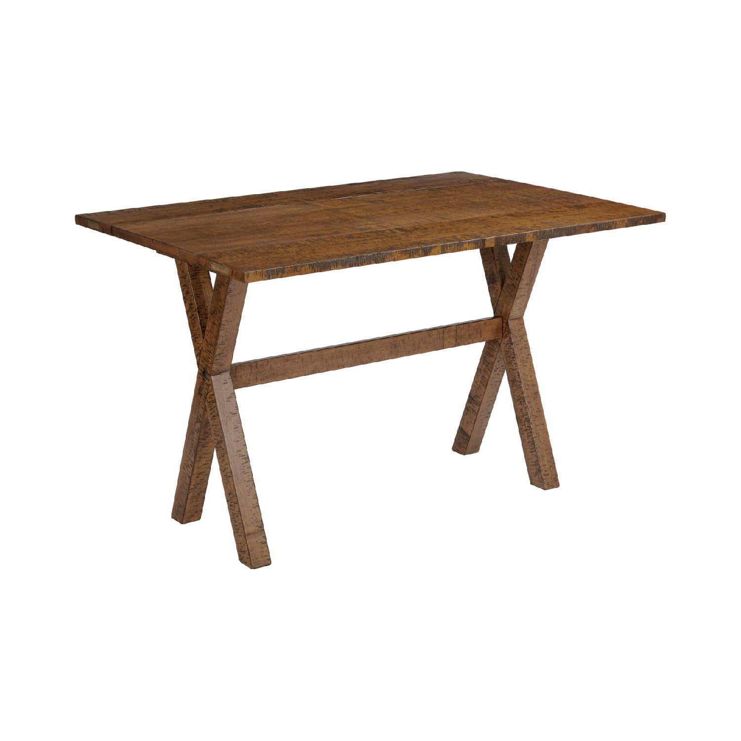 JETEHO Flip-Top Expanding Dining Table, Distressed Finish, For Dining ...