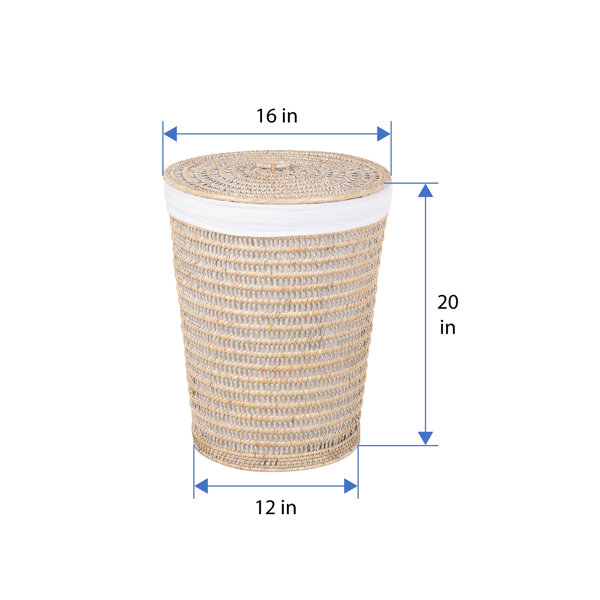 Bayou Breeze Alexisa Laundry Hamper & Reviews | Wayfair