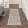 Canora Grey Rectangle Gazzo Oriental Power Loomed Area Rug in Gray/Tan ...