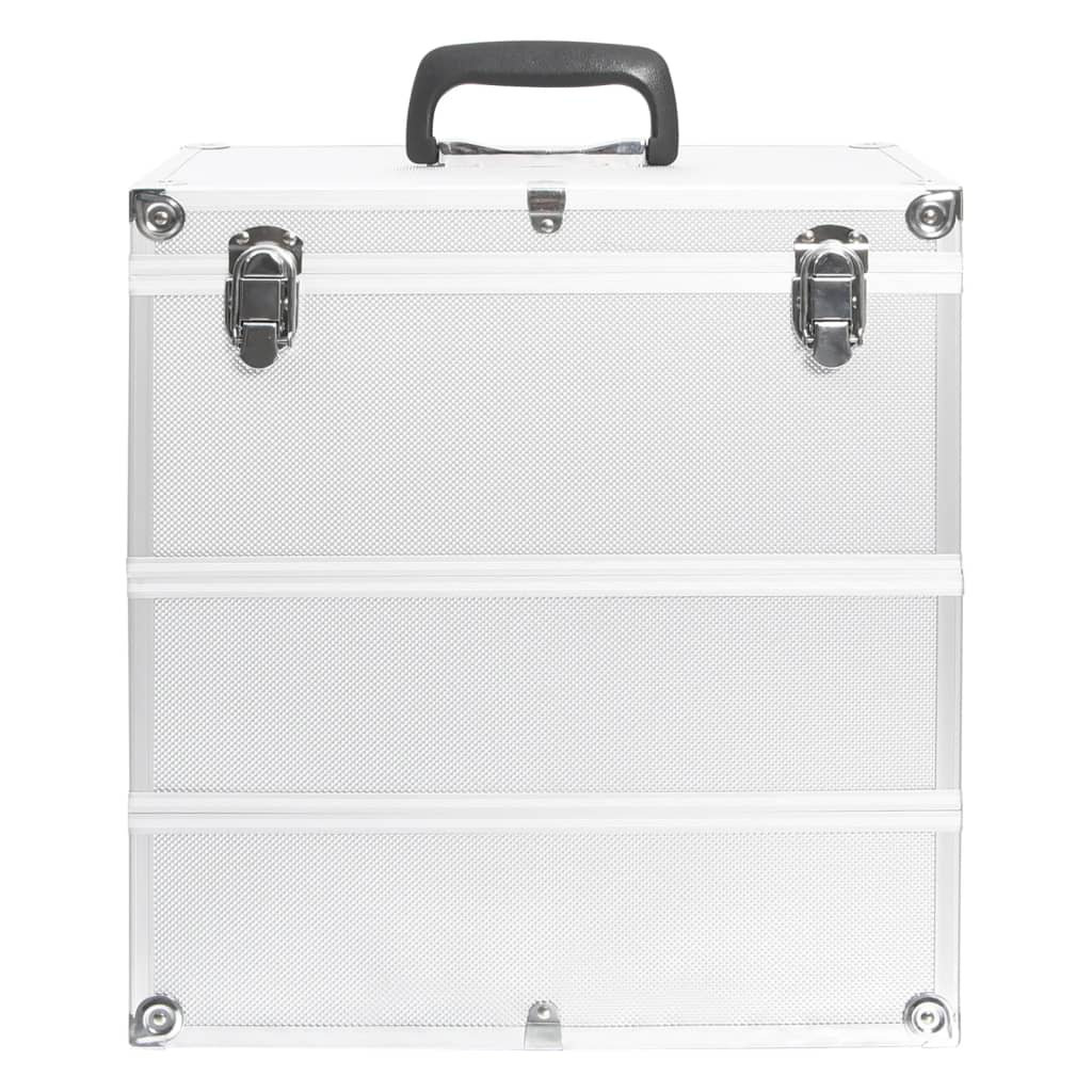 Latitude Run® Make-Up Case 14.6"X9.4"X15.7" Aluminum | Wayfair