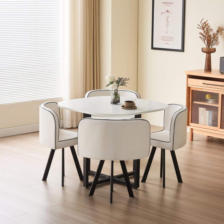 George Oliver Offerle 4 - Person Dining Set | Wayfair.co.uk