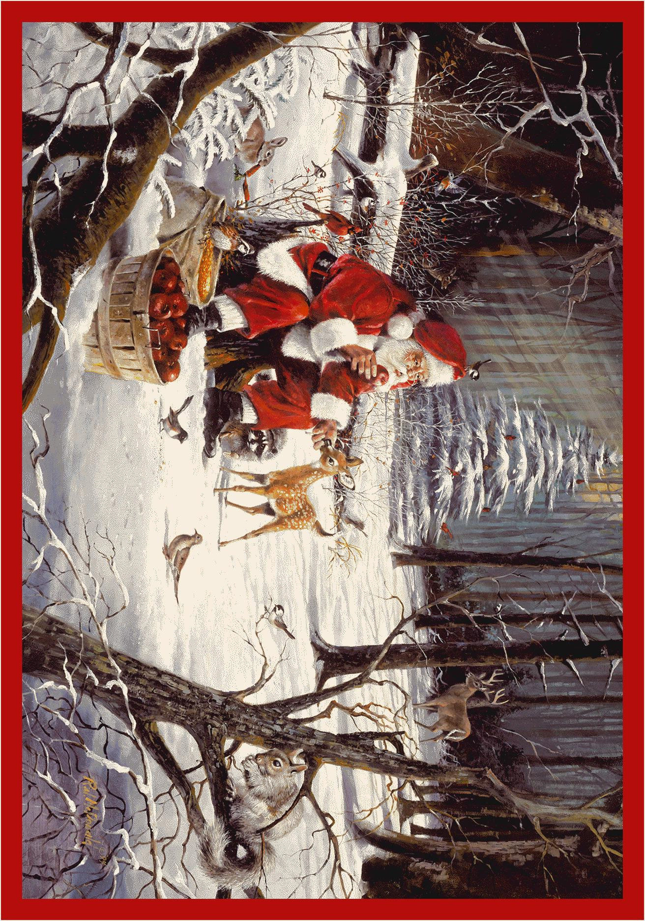 The Holiday Aisle® North Burnet Christmas Party Area Rug & Reviews ...