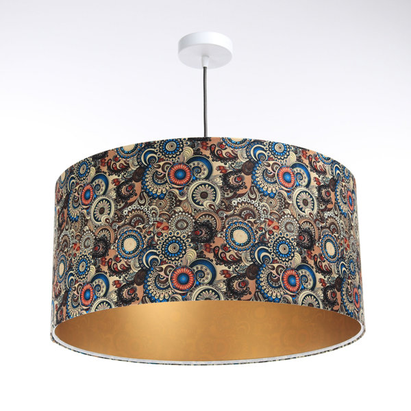 Latitude Vive Bernuth 1 - Light Drum Pendant | Wayfair.co.uk