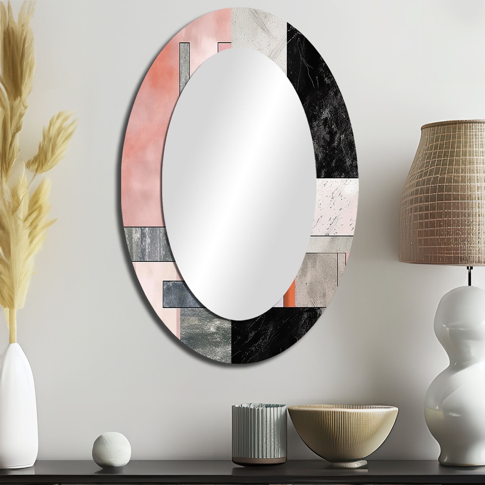 Ivy Bronx Marble Granite Agate With Touches Of Gold XIII - Abstract ...