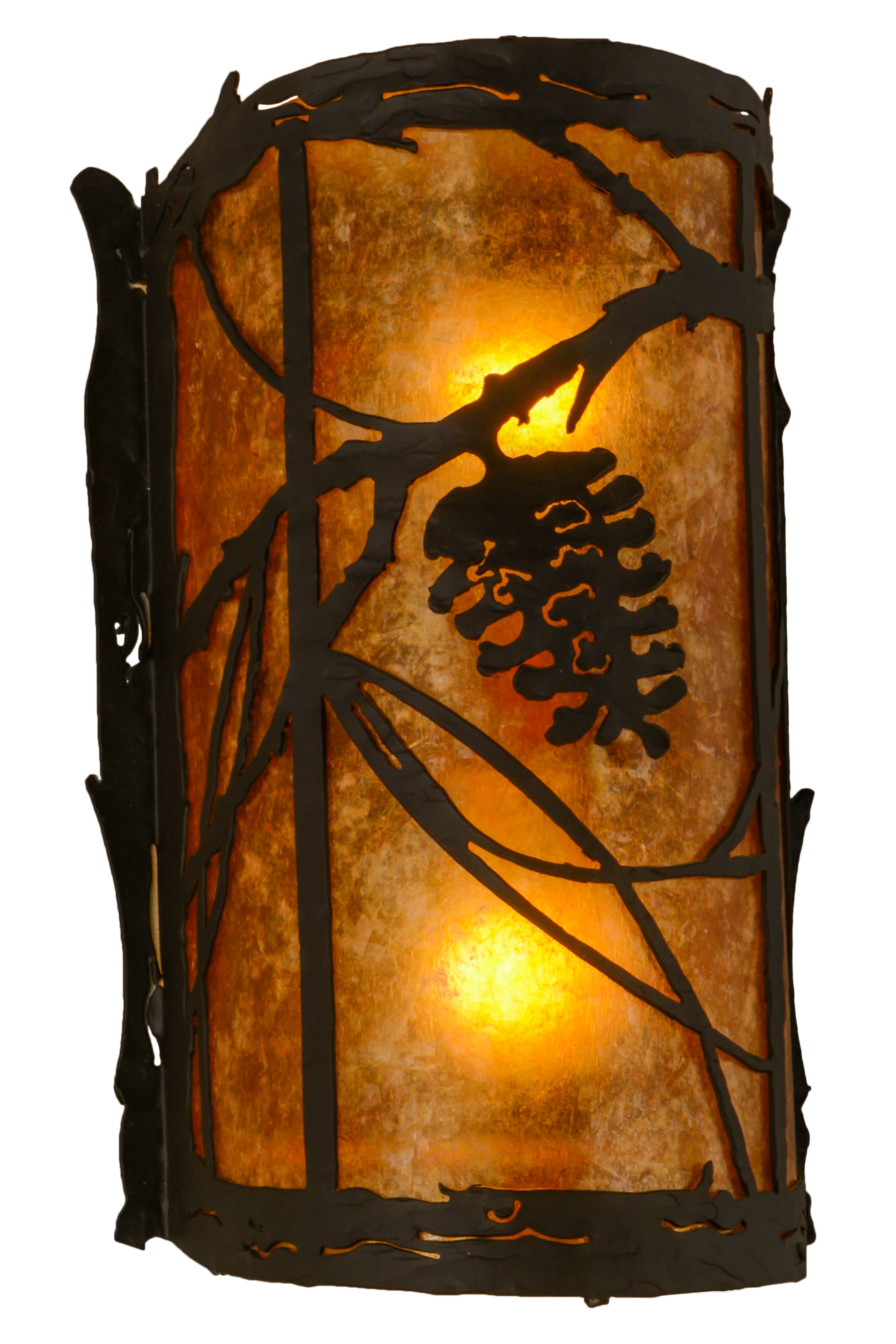 Meyda Lighting 2 - Light Right Flush Mounted Sconce | Wayfair