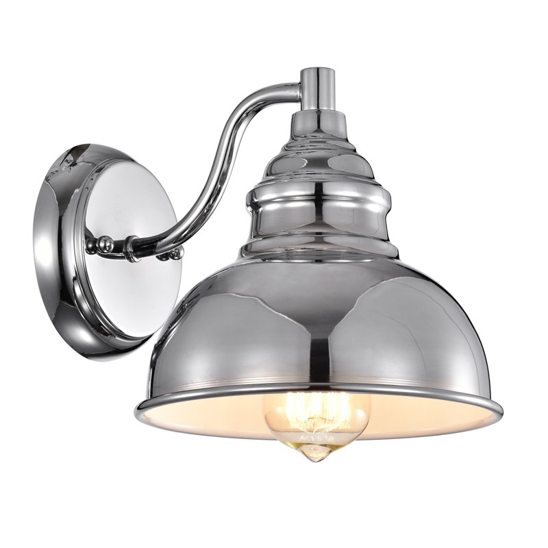 Beachcrest Home Lund Steel Armed Sconce & Reviews | Wayfair