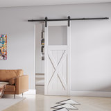 1-Panel Barn Doors You'll Love | Wayfair