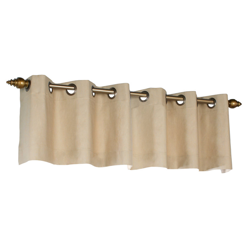 August Grove® Kalum Insulated Grommet 40" Window Valance & Reviews ...