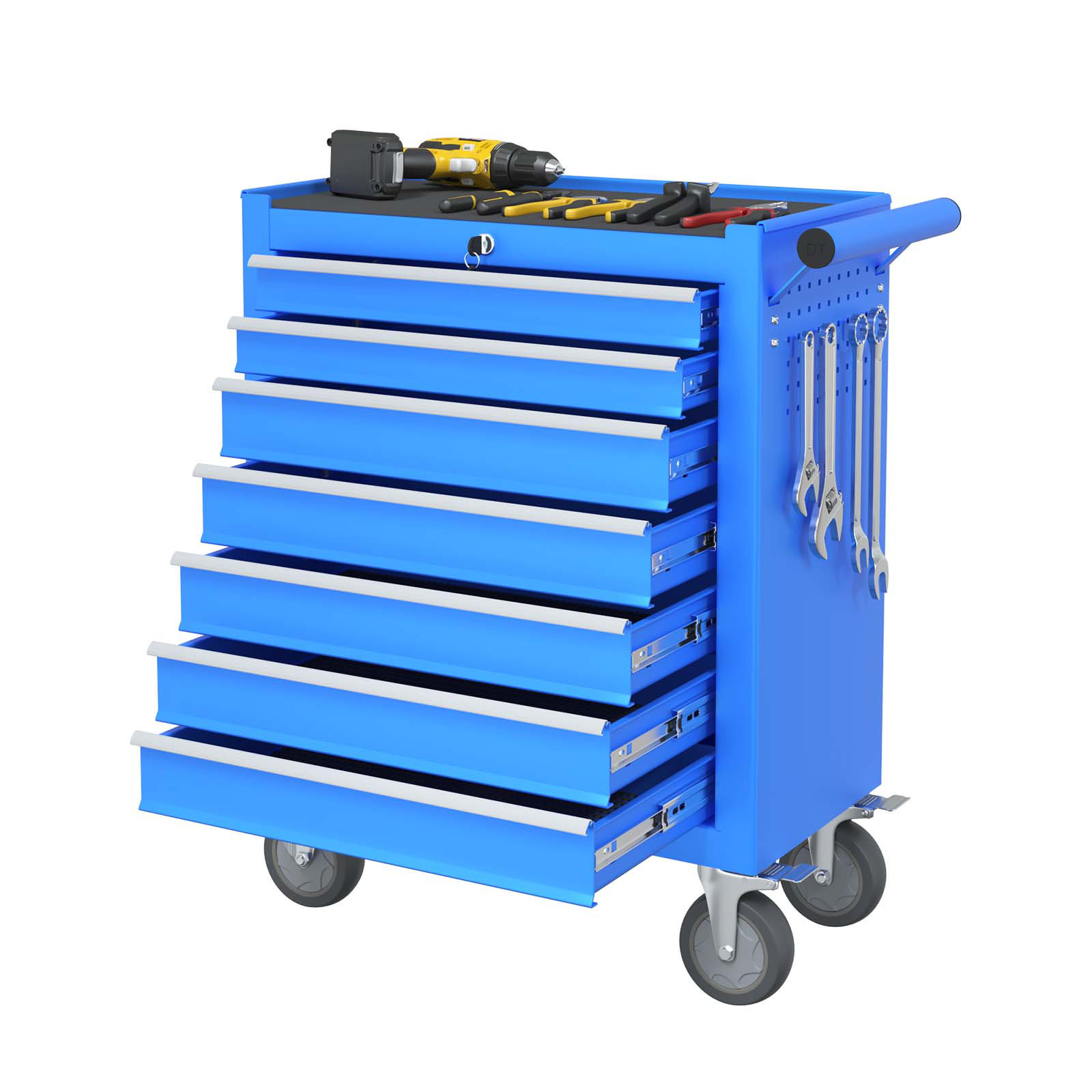 WFX Utility™ 7-drawer Tool Box With Wheels, Rolling Tool Chest With ...