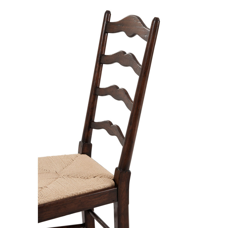 Theodore Alexander Victory Oak Ladderback Side Chair | Wayfair