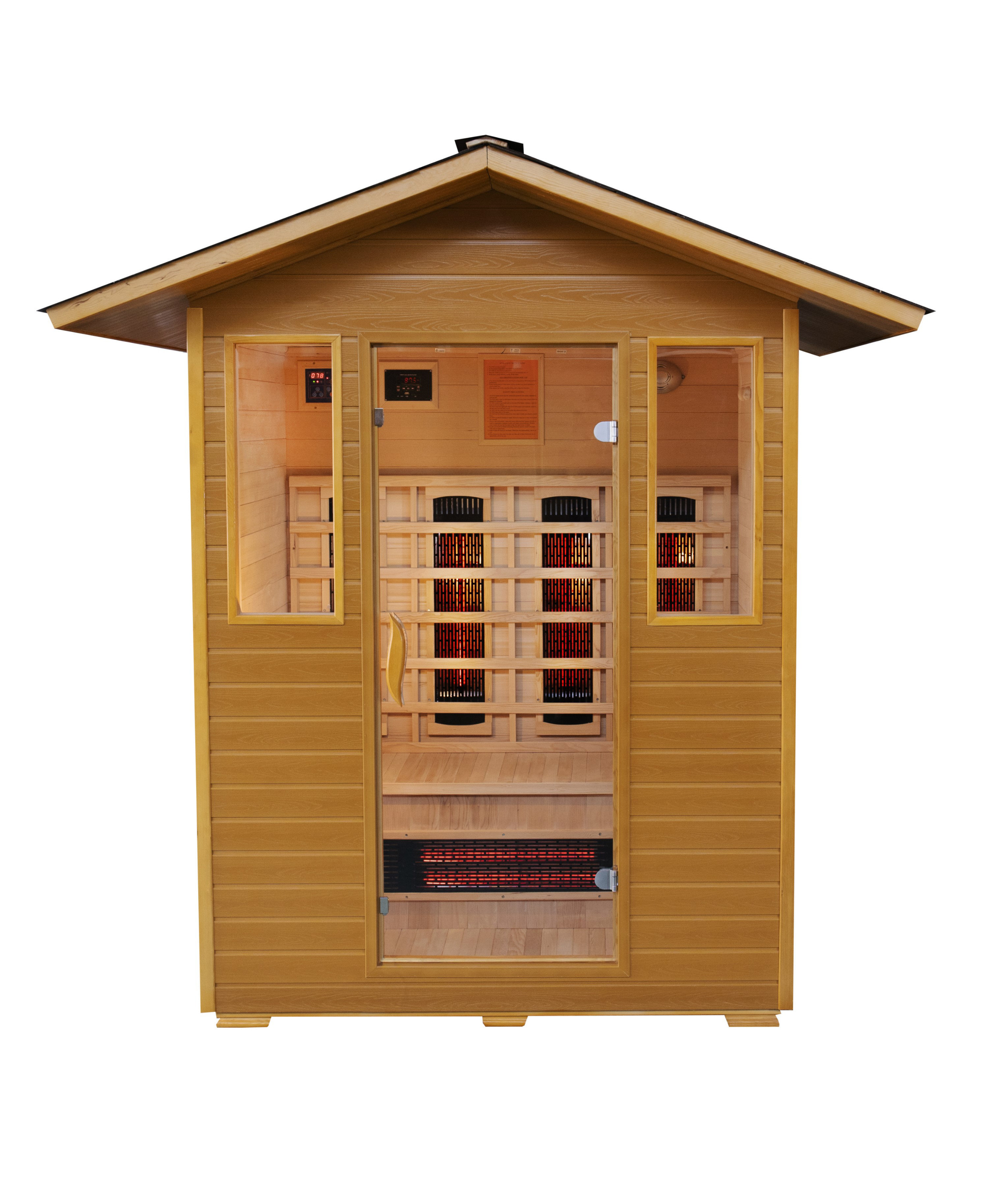 SunRay Saunas Grandby 3 Person FAR Infrared Sauna & Reviews | Wayfair