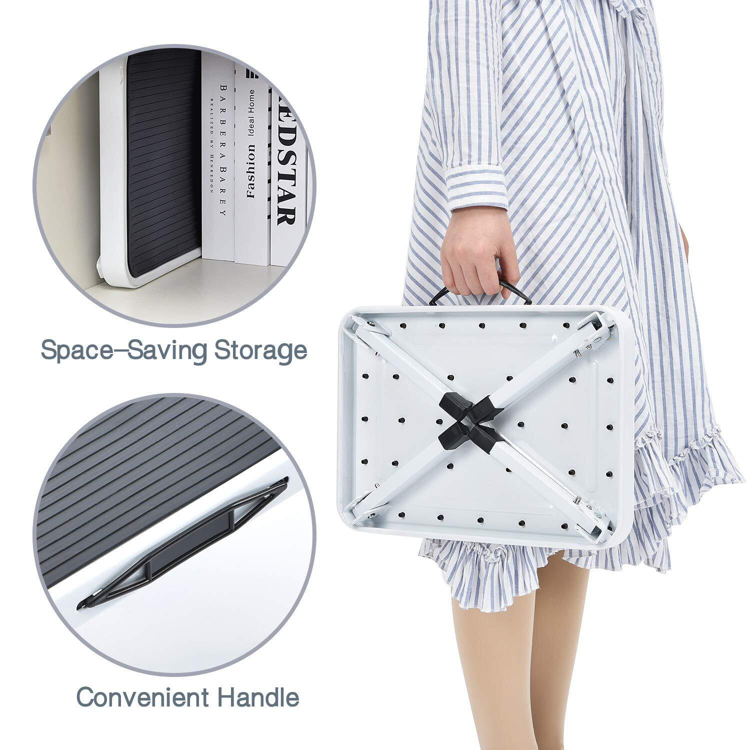 WFX Utility™ Metal Folding Step Ladder，Lightweight Steel Stool ...