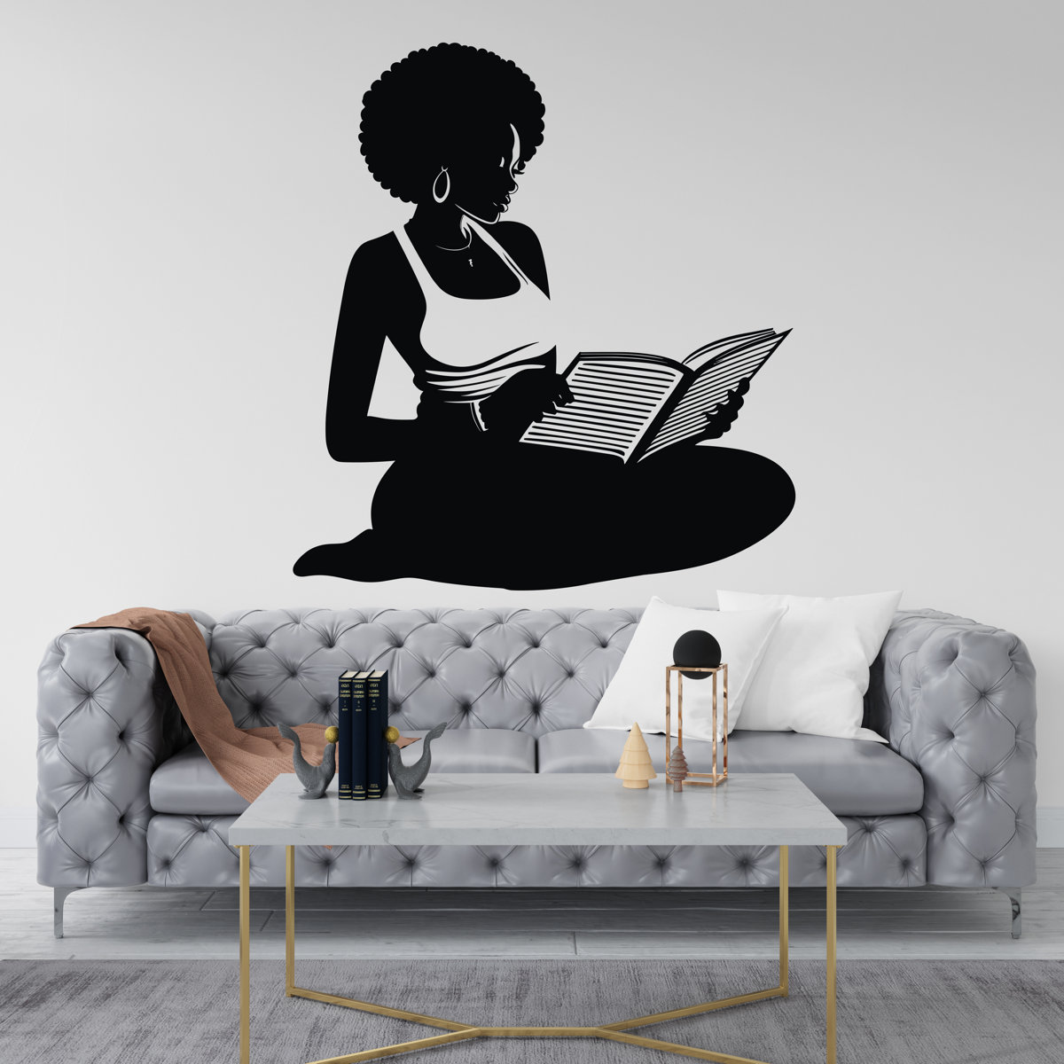 Mercer41 Book Lover Decal, Library Wall Decal, Education Decals Reading ...