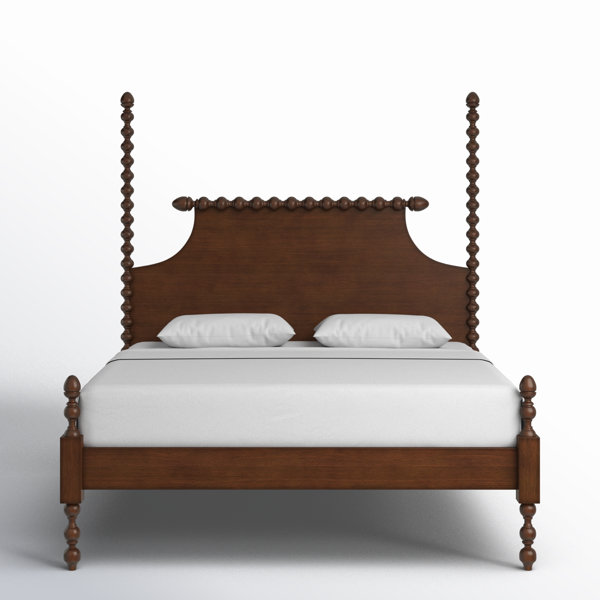 Mary Spindle Four Post Bed & Reviews | Birch Lane