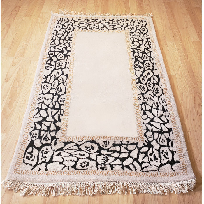 American Home Rug Co. African Safari Handmade Hand Tufted Wool Ivory ...