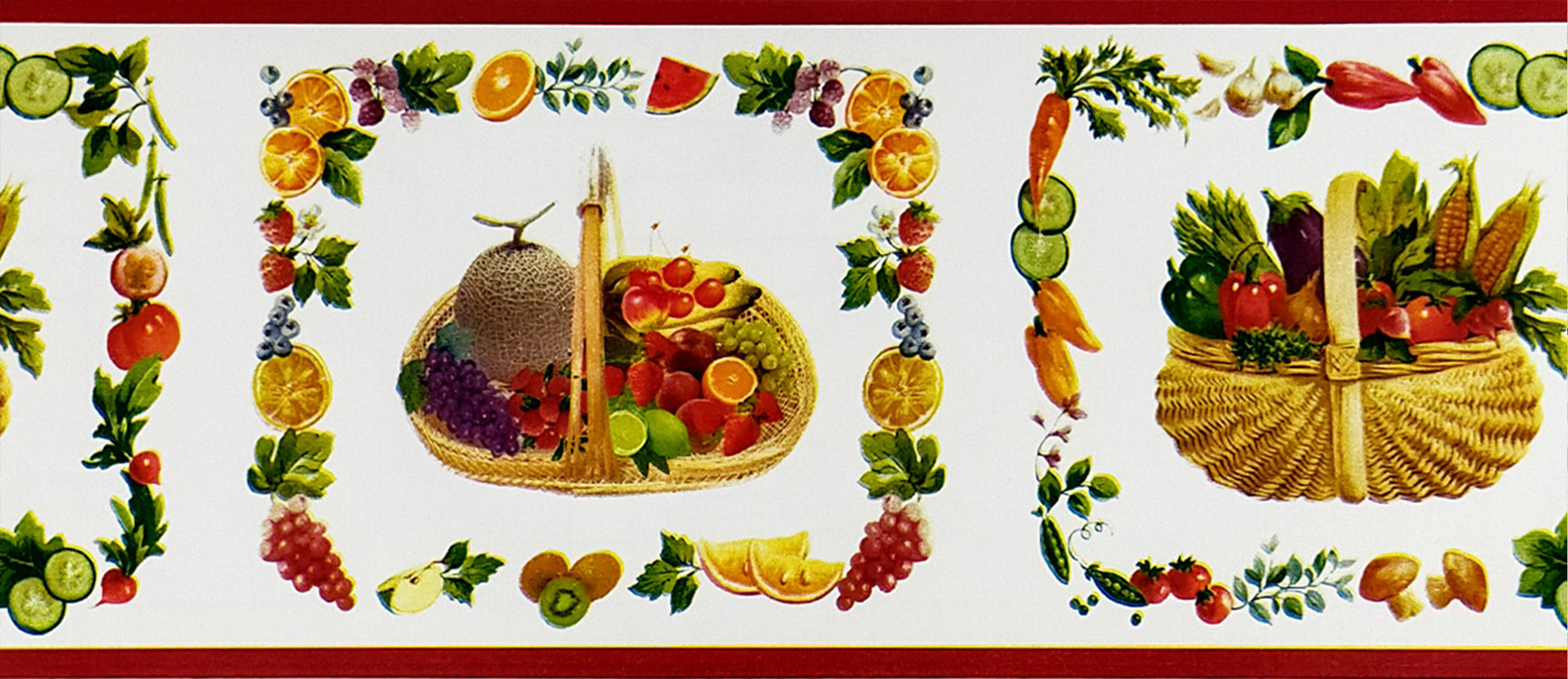 Fleur De Lis Living Mersey 33' L x 4" W Paintable Wallpaper Border ...