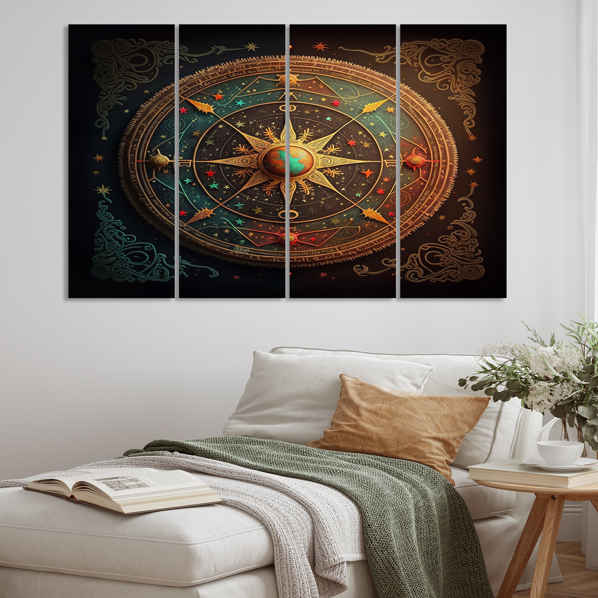 Dakota Fields Ancient Cosmic Cartography II - Astrology Wall Art Living ...