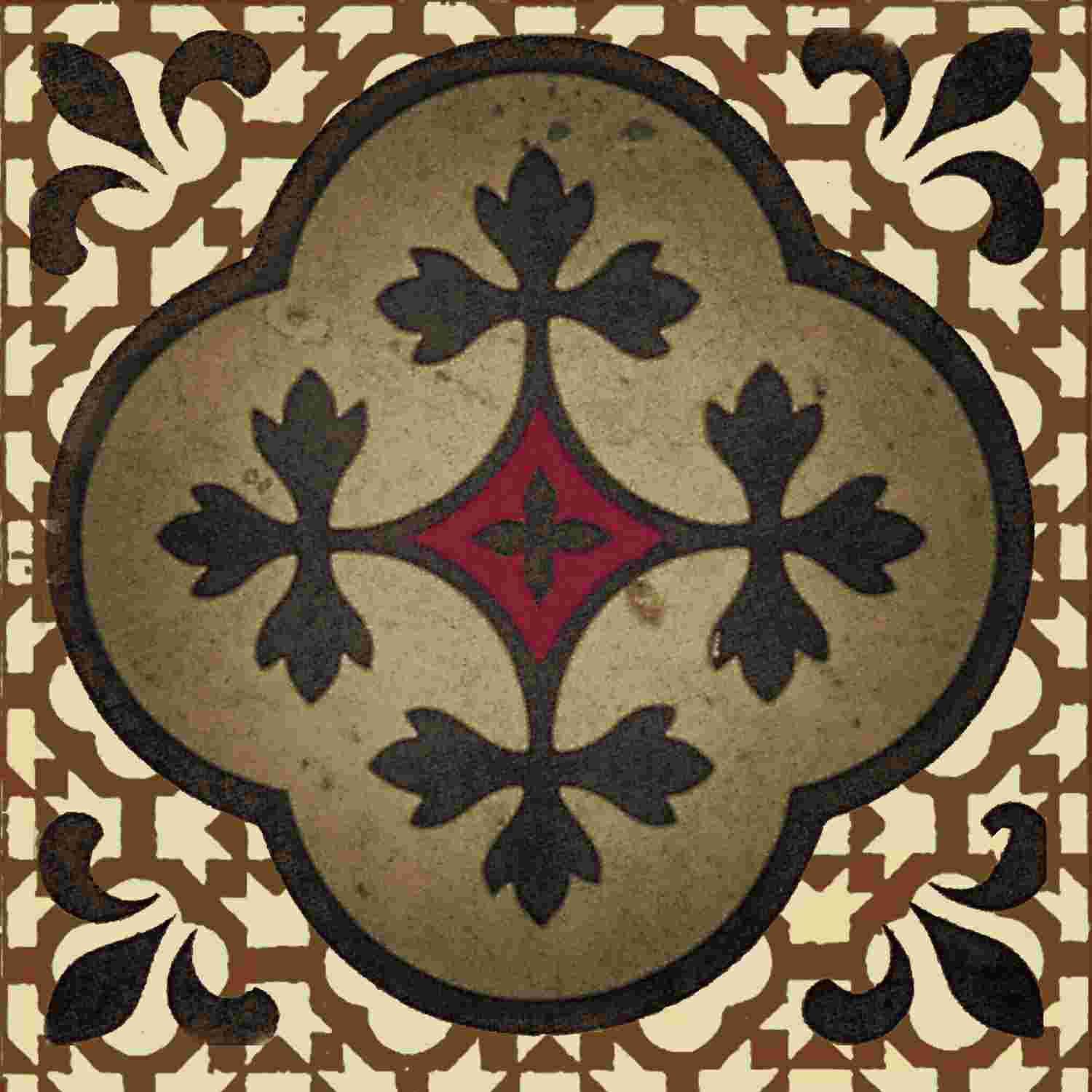 Winston Porter Poppy Tile Pattern 11 - Wayfair Canada