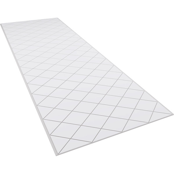 PCI Enterprises 32.25'' H x 94.5'' W x 0.38'' D Expanded Cellular PVC ...