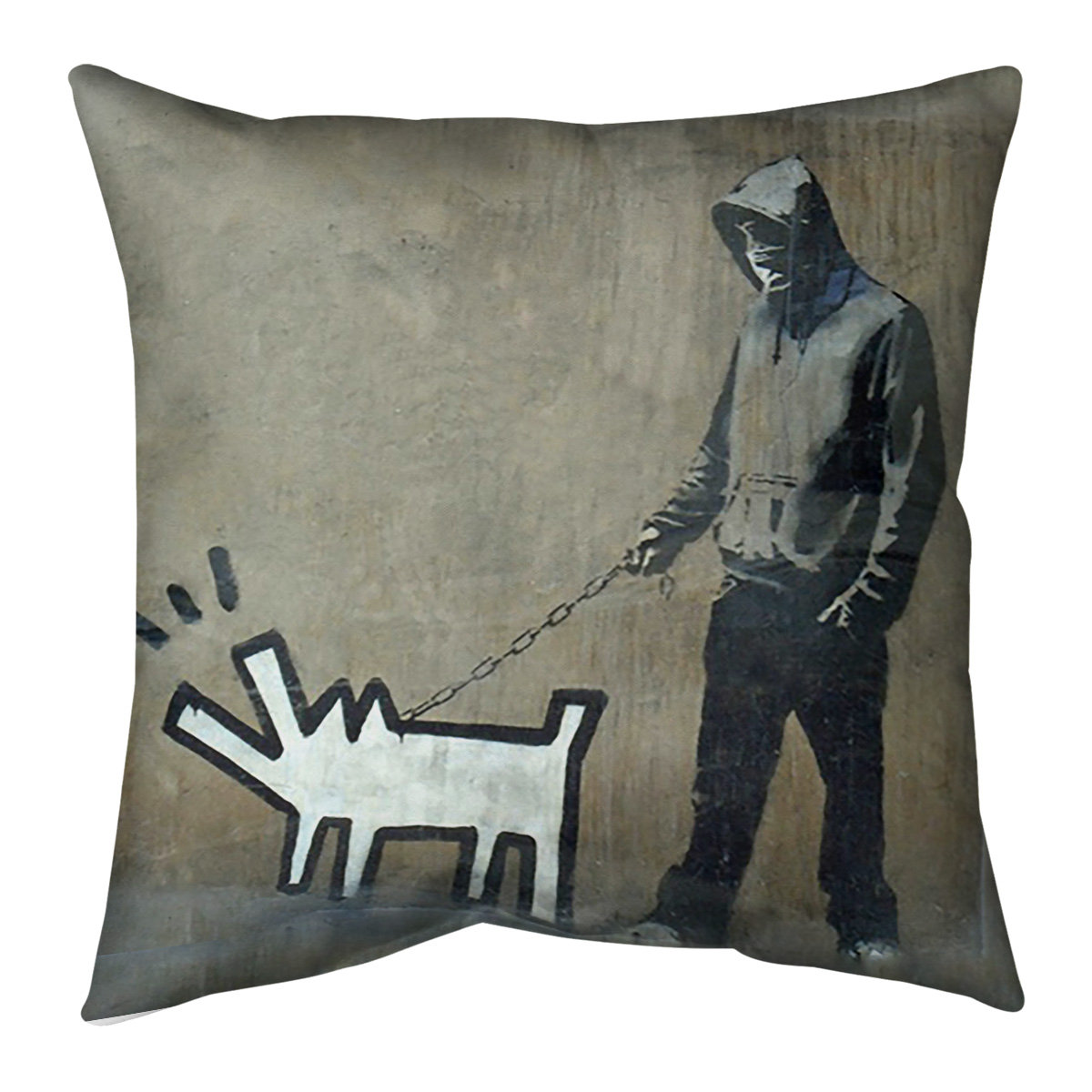 ArtVerse Keith Haring Dog - London Pillow Cover | Wayfair