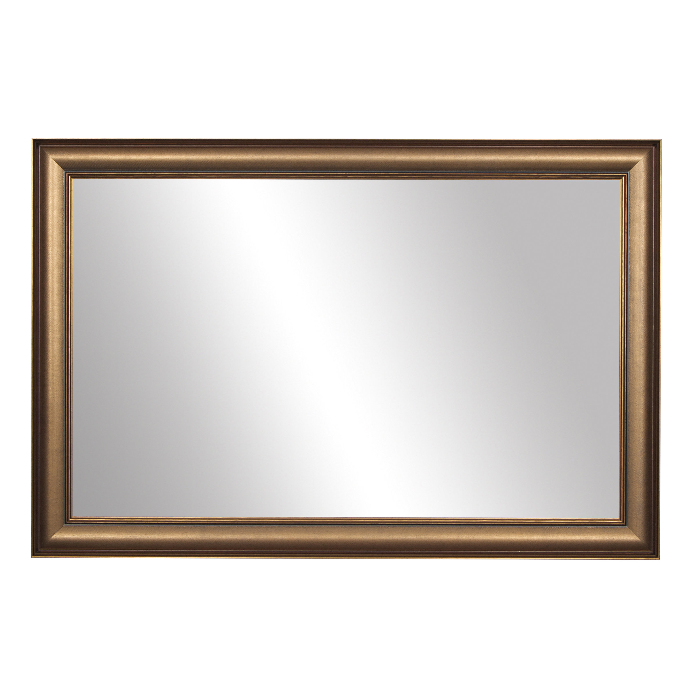 Lark Manor Oxfordshire Wood Framed Wall Mirror with Safety Backing ...
