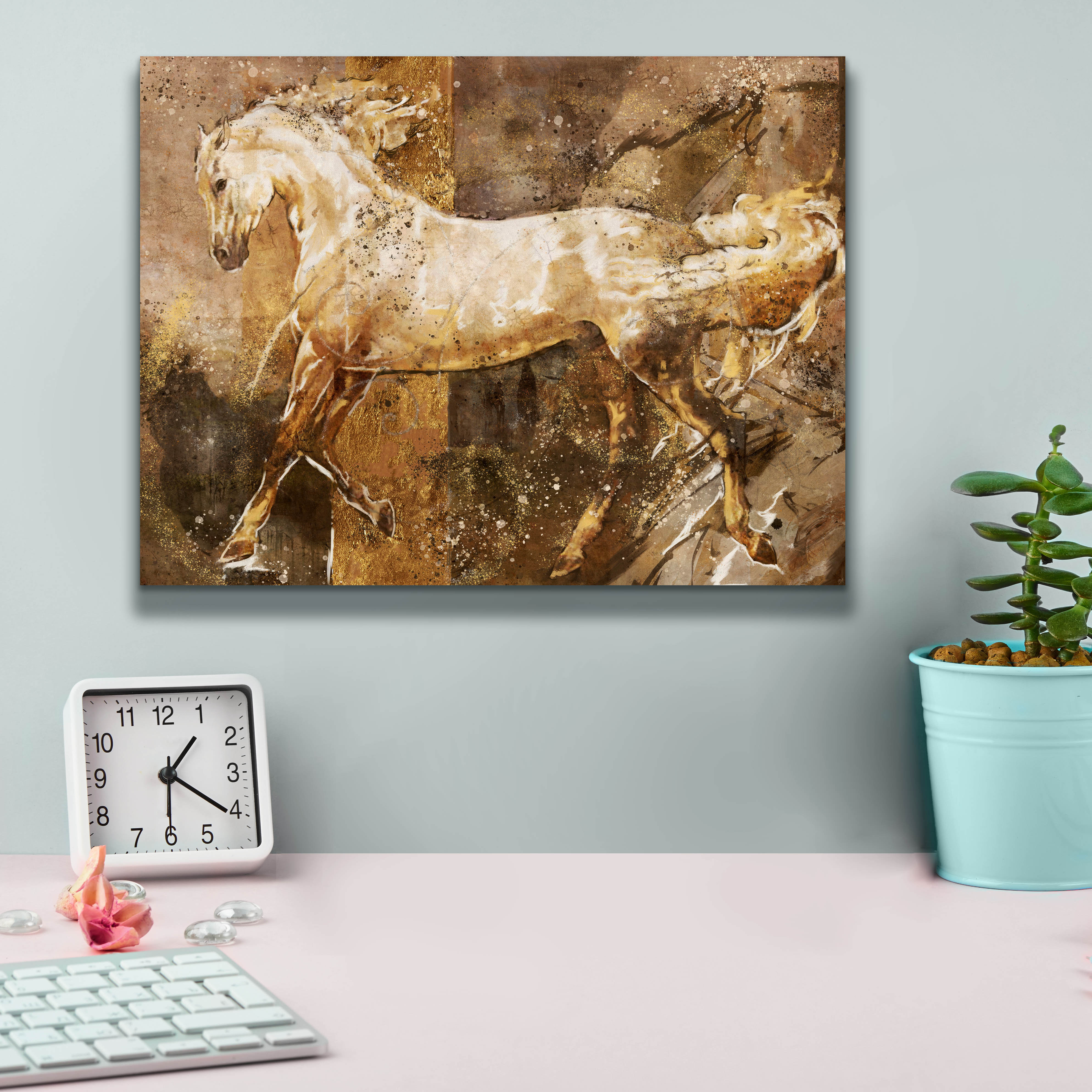 Millwood Pines 'Fibonacci White' by Marta Wiley Canvas Wall Art | Wayfair