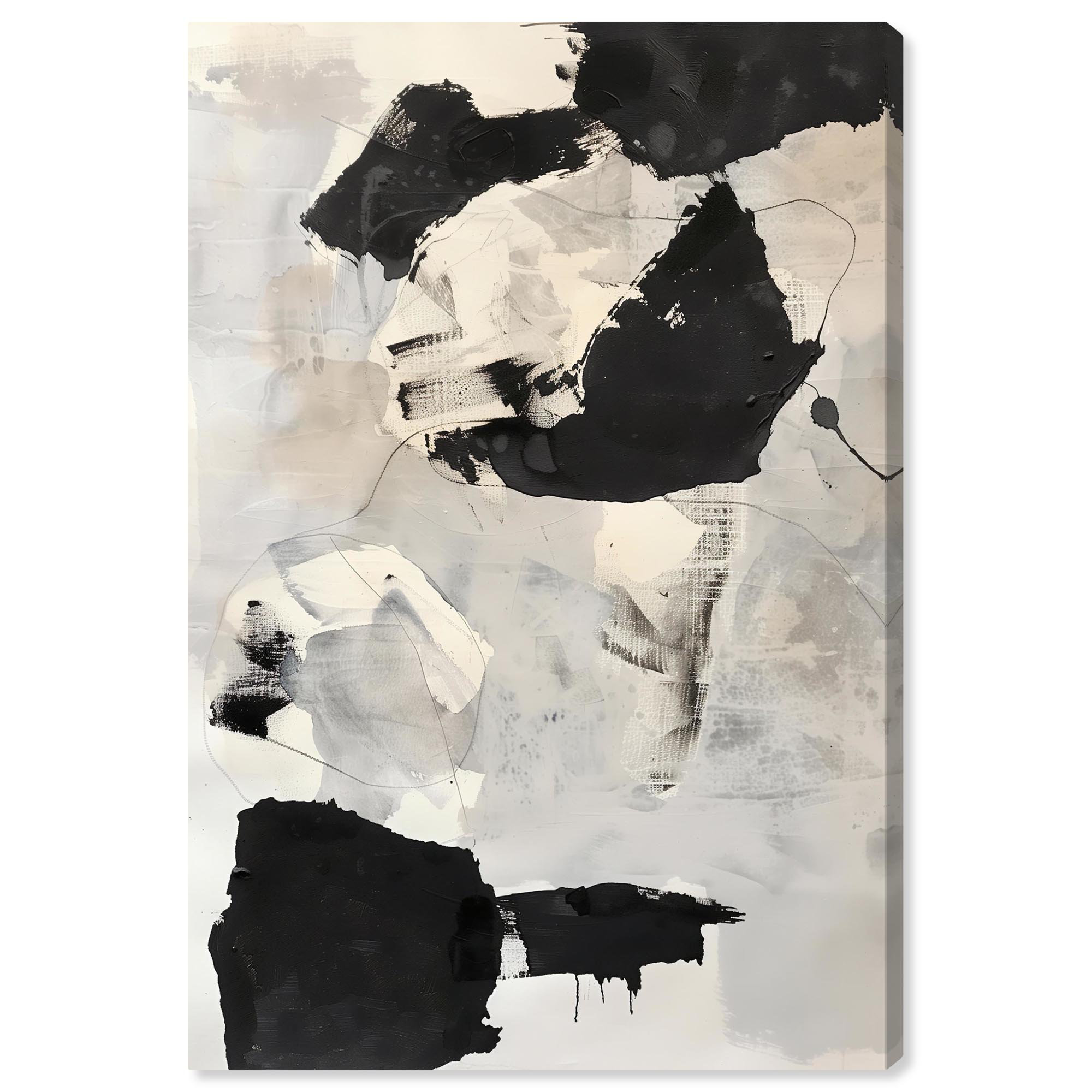 Wade Logan® Silence Muted Abstract Wall Art | Wayfair