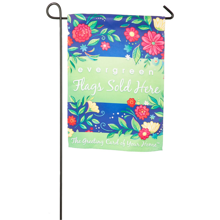 Evergreen Flag & Garden Double Sided 18'' H x 13'' W Polyester Garden ...