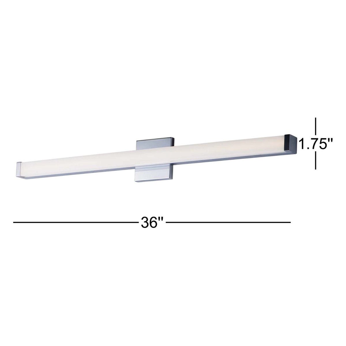 Zipcode Design™ Sydni 1-Light Dimmable LED Bath Bar & Reviews | Wayfair