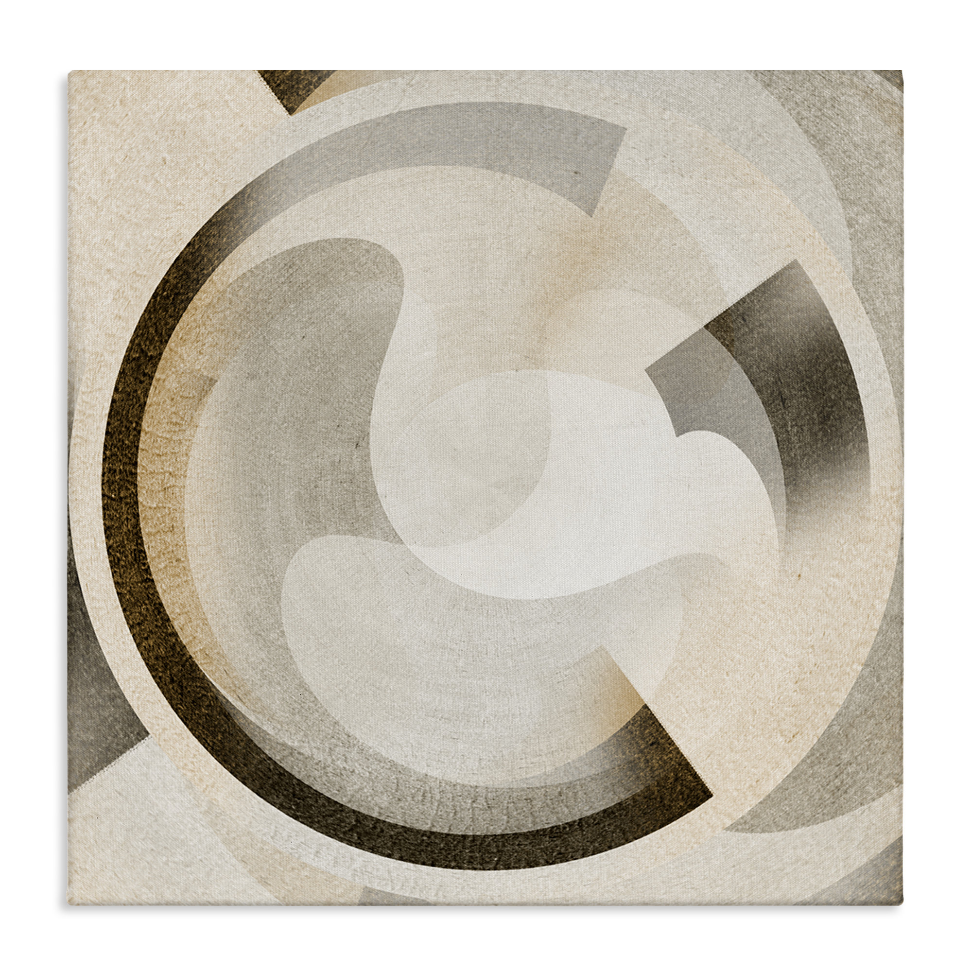 Wrought Studio™ Round Arches Neutral Canvas Wall Art by Noah Bay | Wayfair