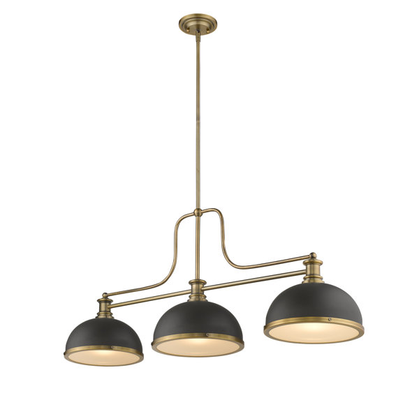 Three Posts™ Enola 3 - Light Kitchen Island Linear Pendant & Reviews ...