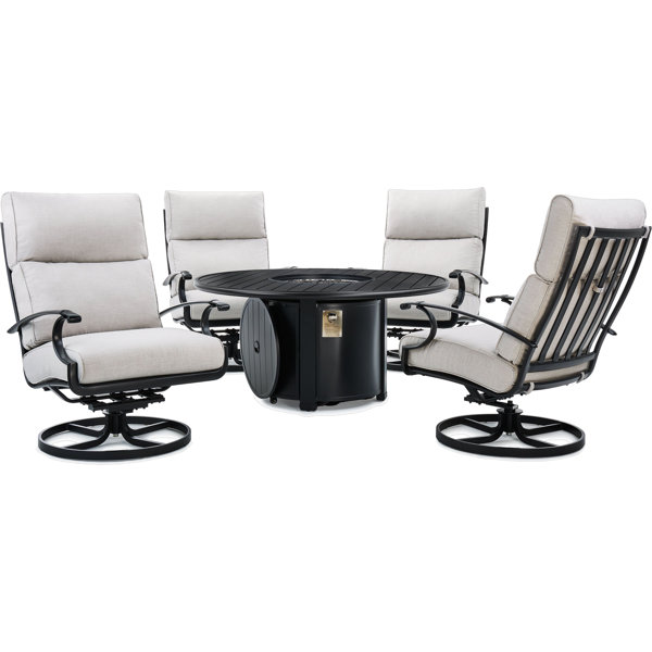Winston Manor Outdoor 5 - Piece Conversation Set | Perigold