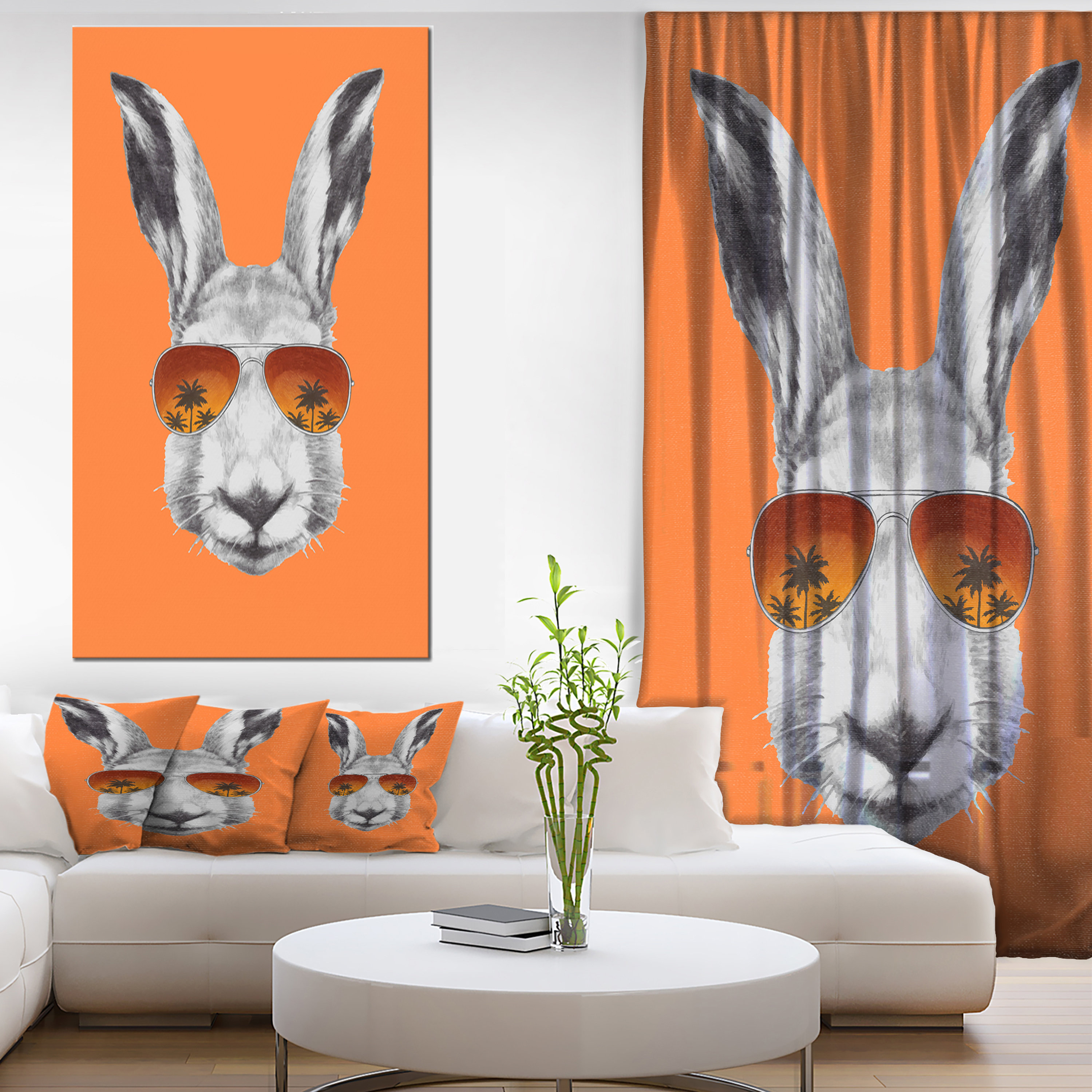 Rabbit Wearing Sunglasses