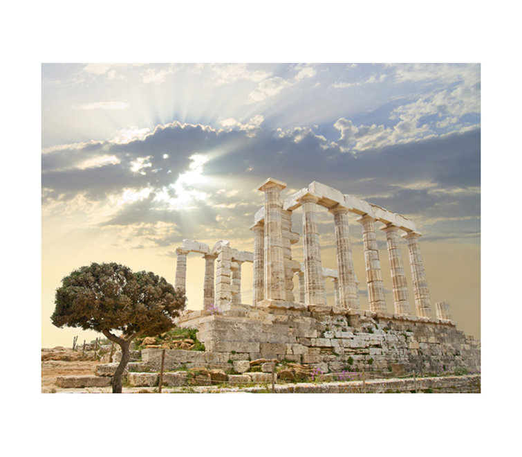 Artgeist USA The Acropolis, Greece Peel & Stick Wall Mural | Wayfair