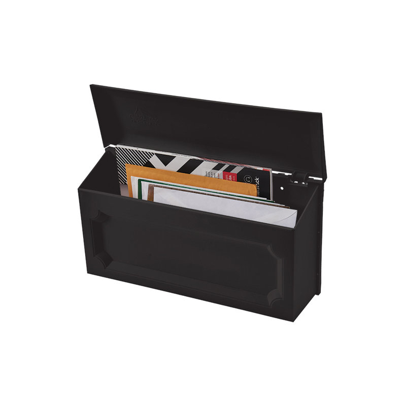 Architectural Mailboxes Windsor Small, Plastic, Wall Mount Mailbox ...