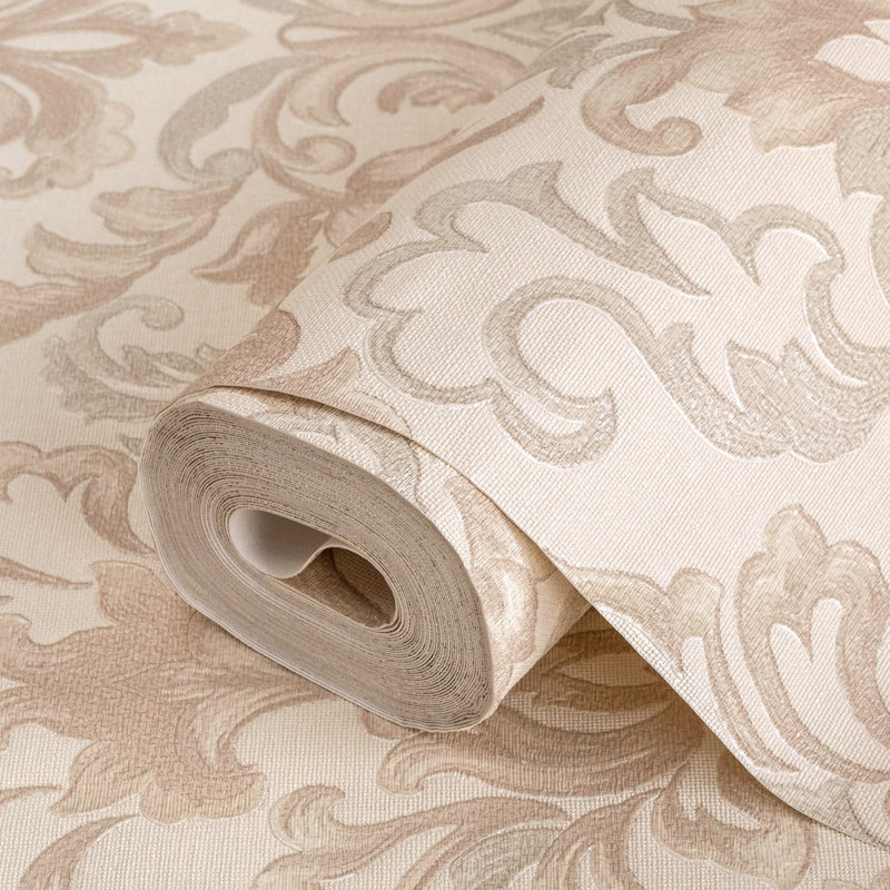 Bloomsbury Market Angil 32.75' L x 41.7" W 3D Embossed Wallpaper Roll ...