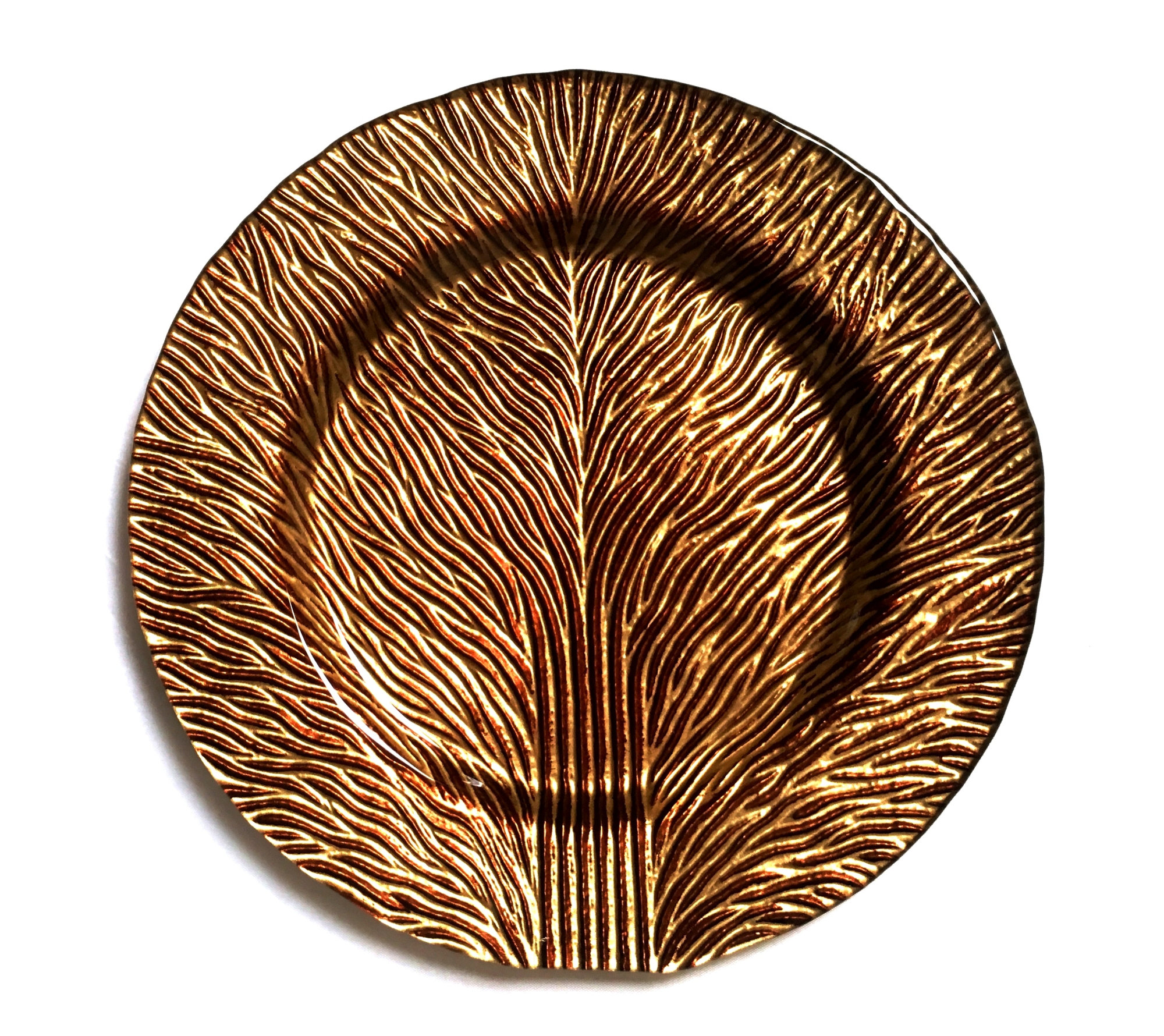 Red Pomegranate Tree of Life 8" Salad Plate | Wayfair