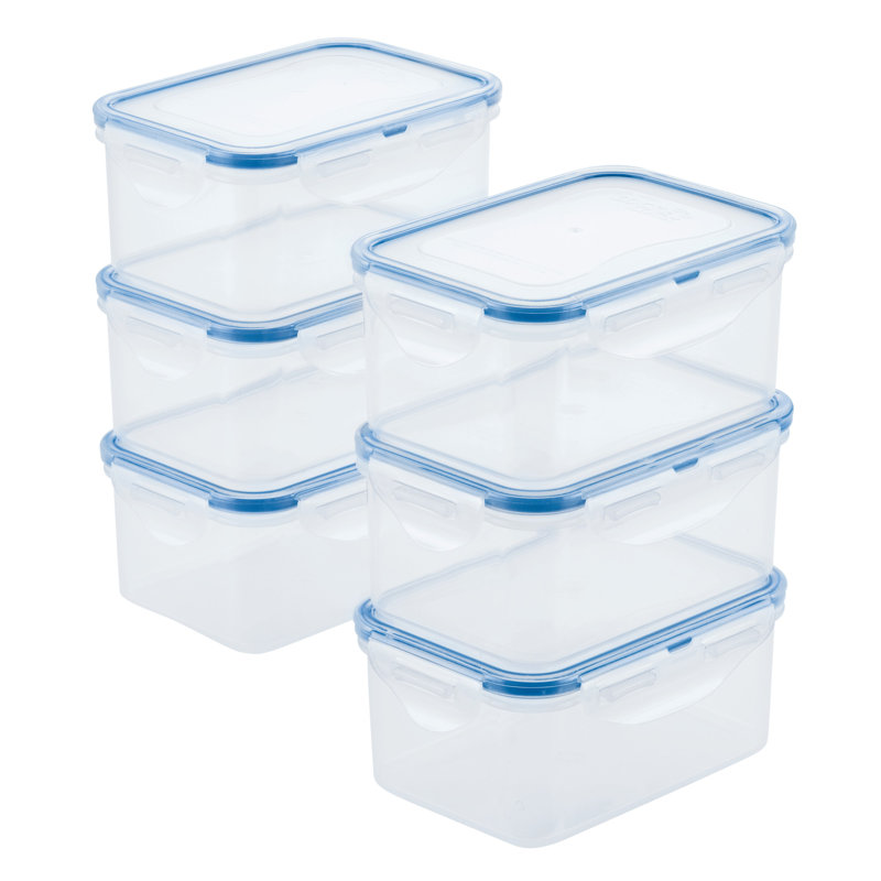 LocknLock Easy Essentials 20-Ounce Rectangular Food Storage Container ...