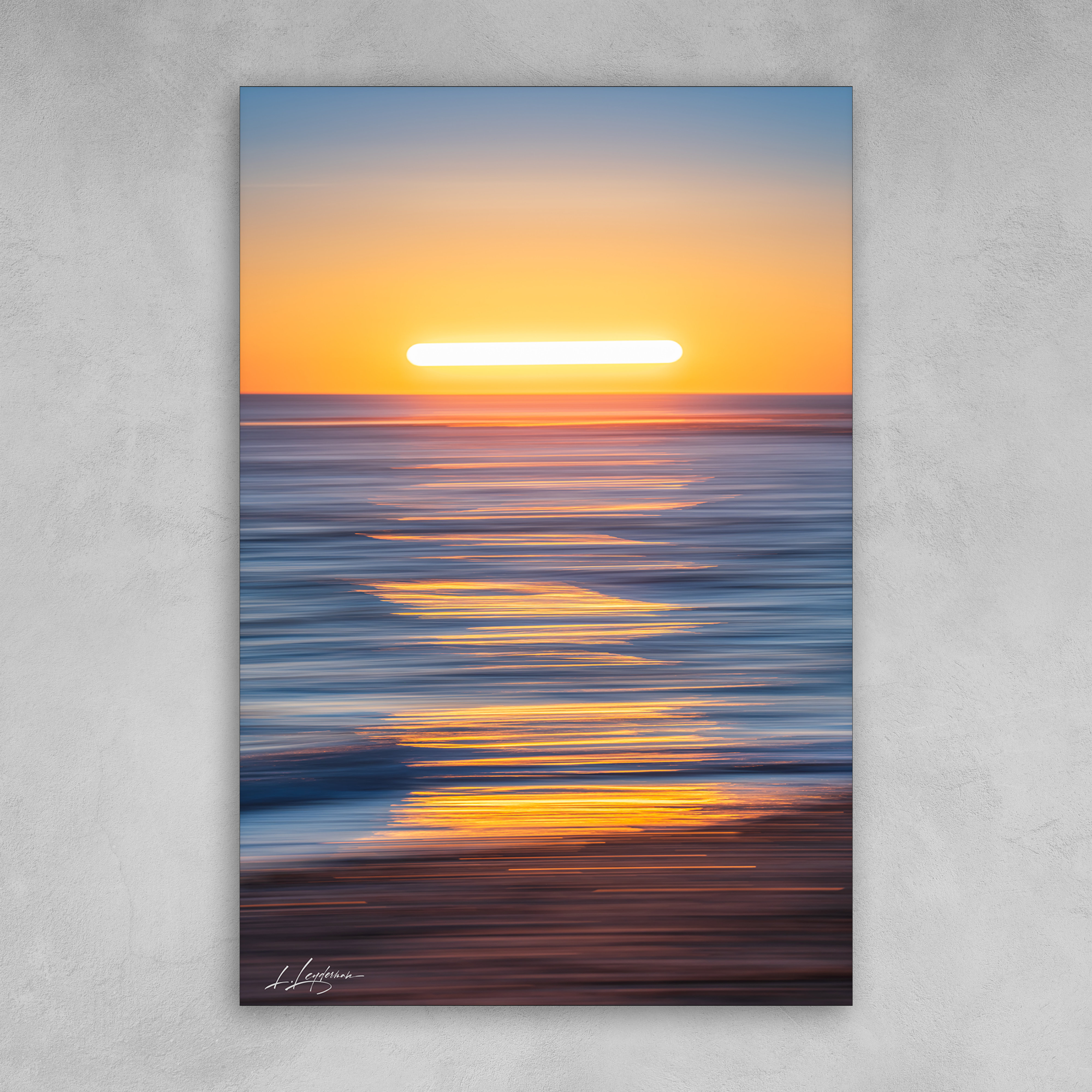 East Urban Home "Daybreak" by Lawrence Leyderman – 30" x 20" Acrylic ...