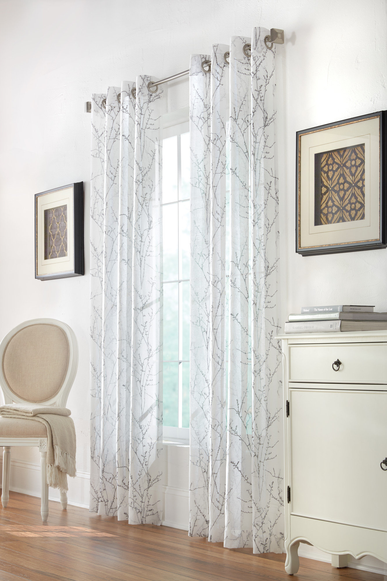 Red Barrel Studio® Jedidja Polyester Sheer Curtain Panel | Wayfair