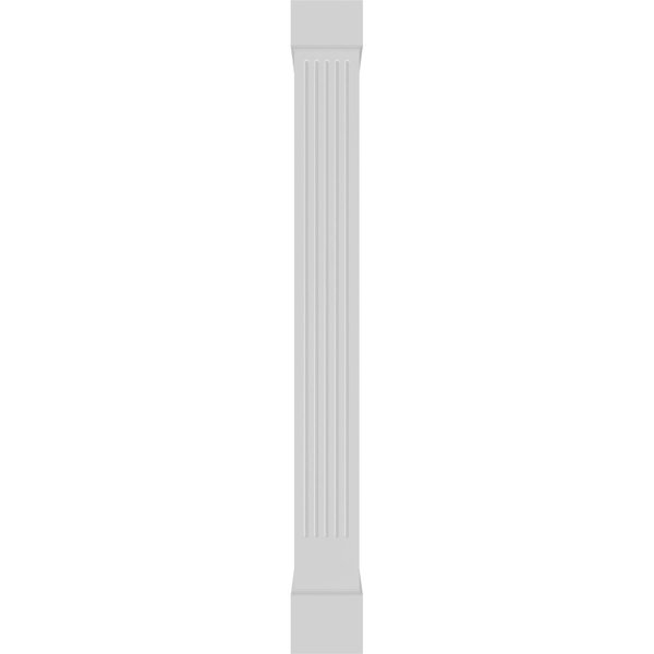 PCI Enterprises Square Non-Tapered Fluted PVC Endura-Craft Column Wrap ...